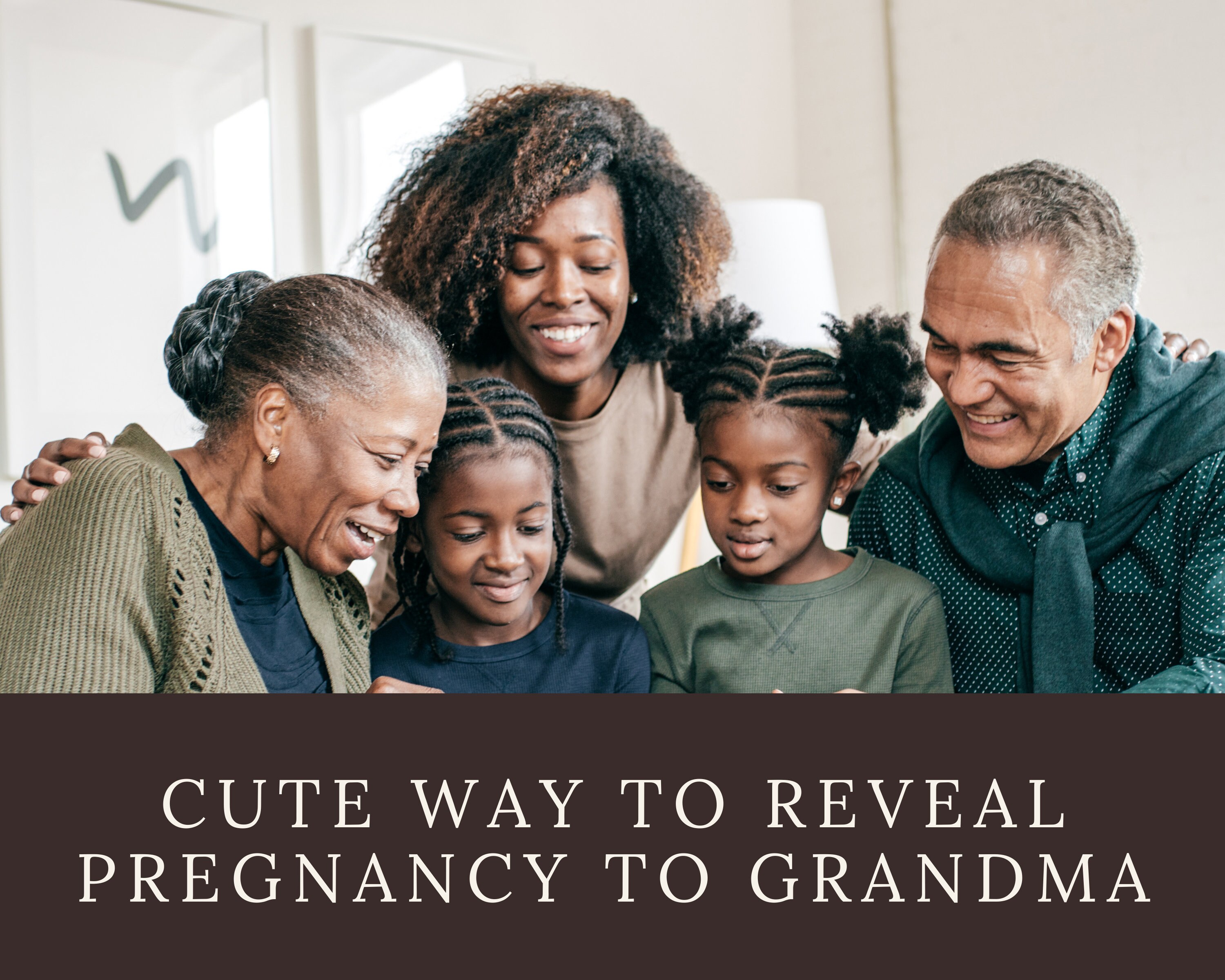 Grandma Pregnancy Reveal Scavenger Hunt: Surprise Announcement ...