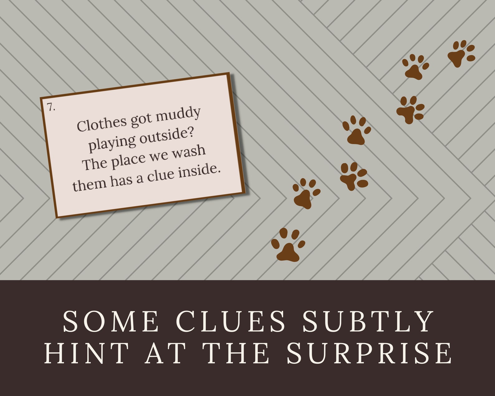 Printable New Puppy Scavenger Hunt, Treasure Hunt Clues Leading to Dog ...