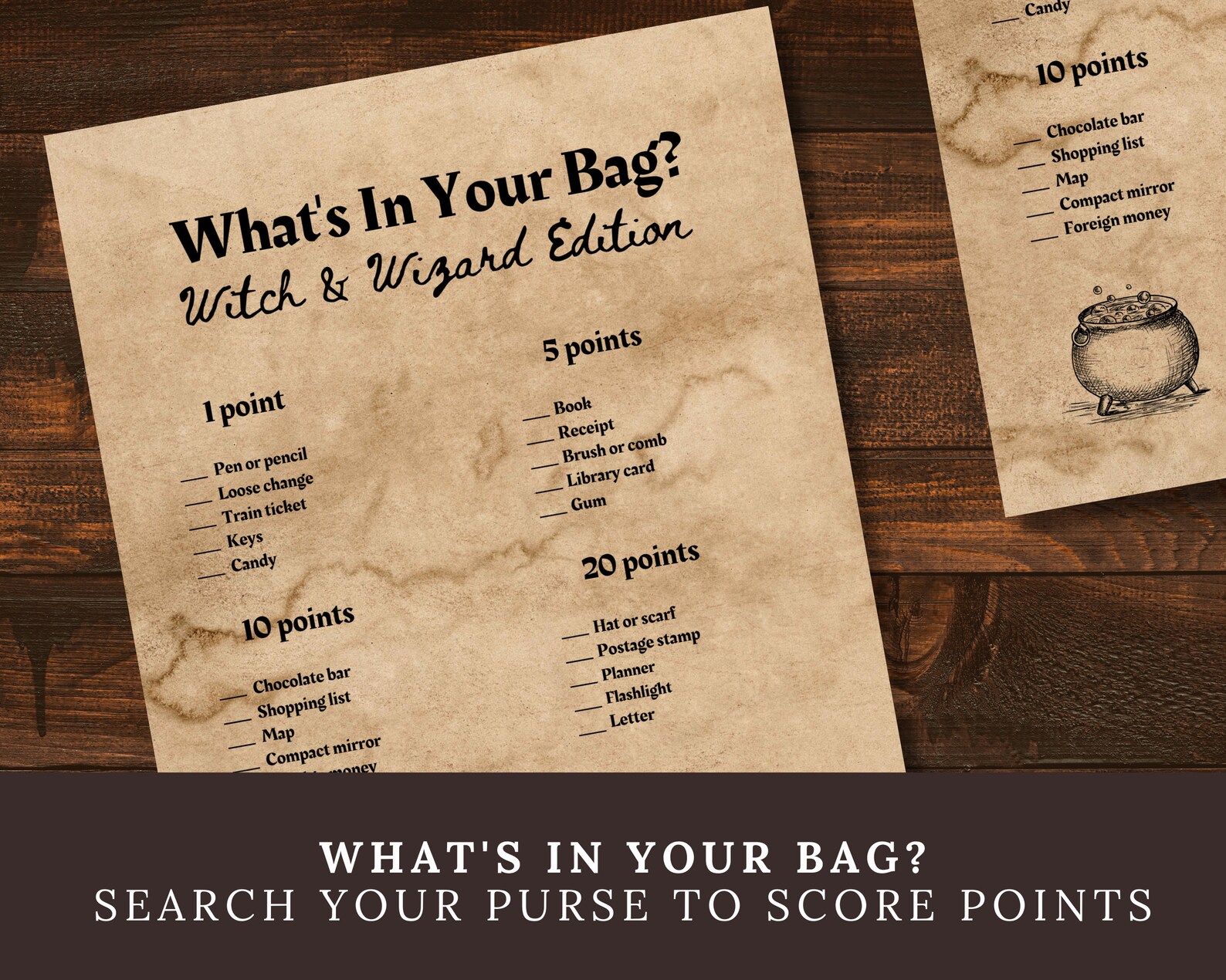 5 Wizard Bachelorette Party Games, Printable Magic-themed Party Games ...