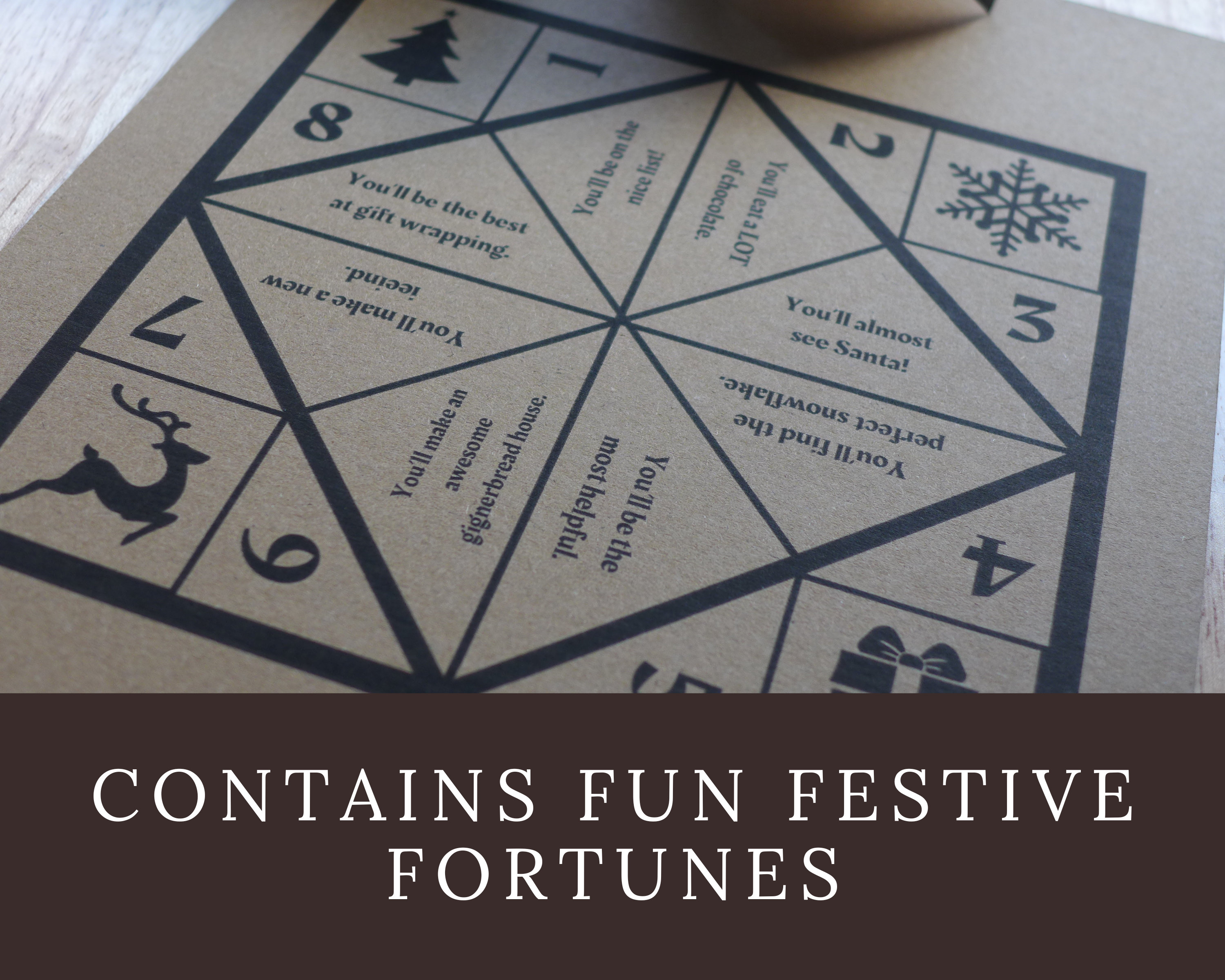 Printable Elf Fortune Teller, Christmas Craft Activity & Letter/note ...