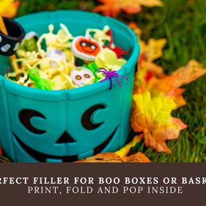 Printable Halloween Fortune Teller for Kids, Cootie Catcher, Chatterbox ...