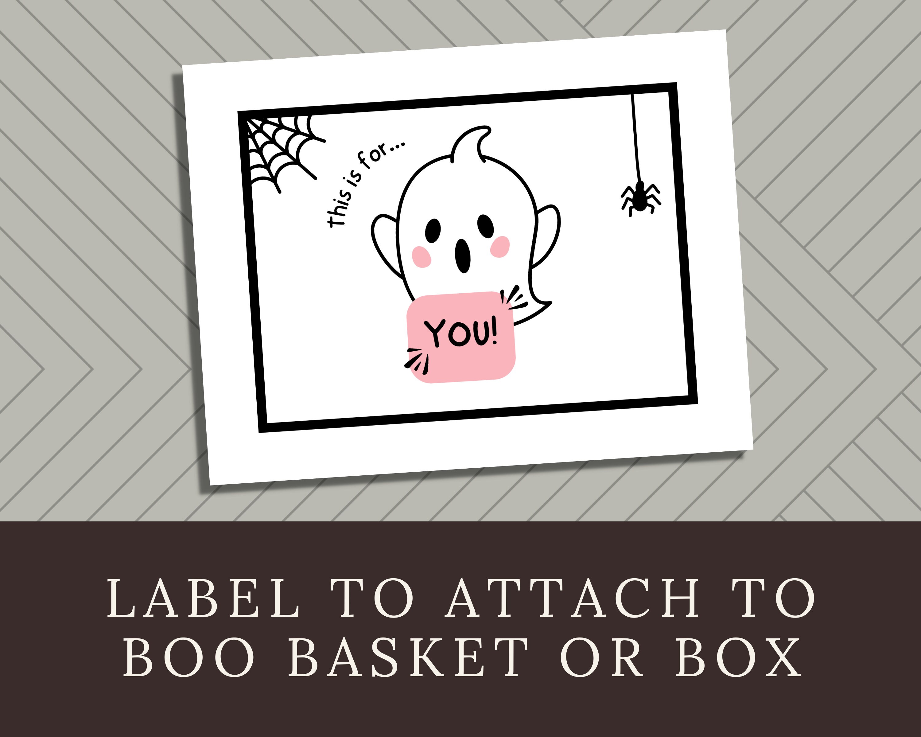 Boo Basket Scavenger Hunt, Printable Treasure Hunt for Halloween Gift ...