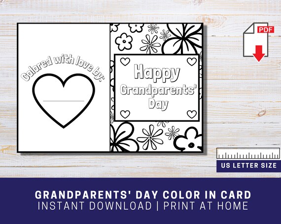 Grandparents Day Poem Template