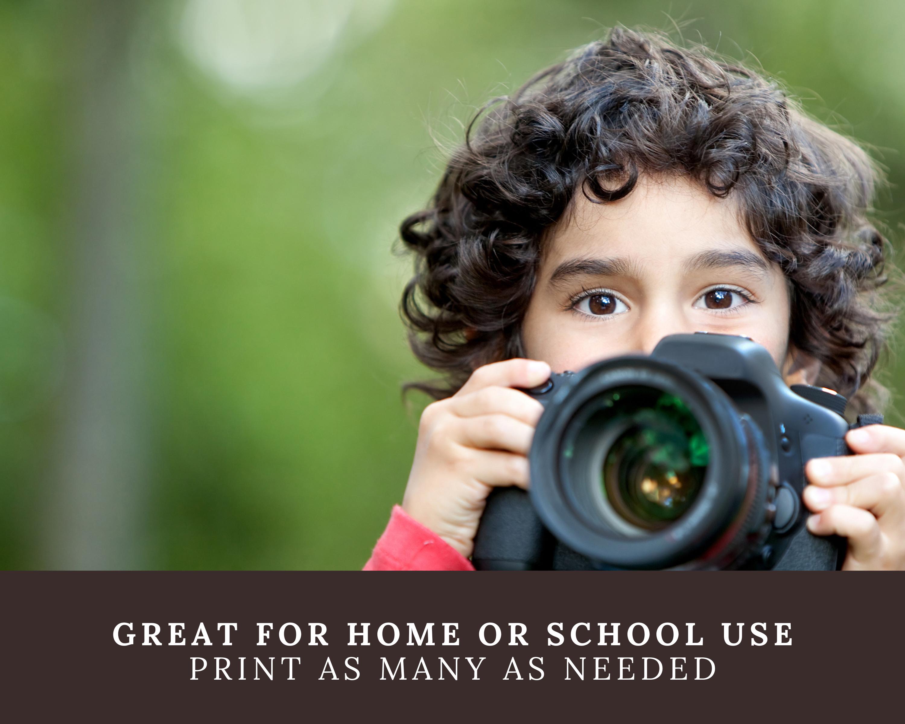 Kids Photo Scavenger Hunt: Creative Photography Challenge (PDF Download ...