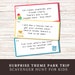 Theme Park Trip Reveal Scavenger Hunt: 16 Printable Clues (instant ...