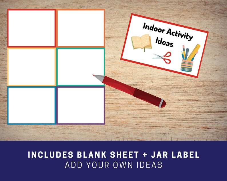 42 Indoor Activity Cards for Kids and Toddlers printable - Etsy