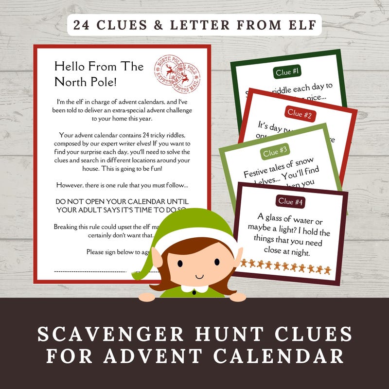 Nature Advent Calendar Kids - Etsy