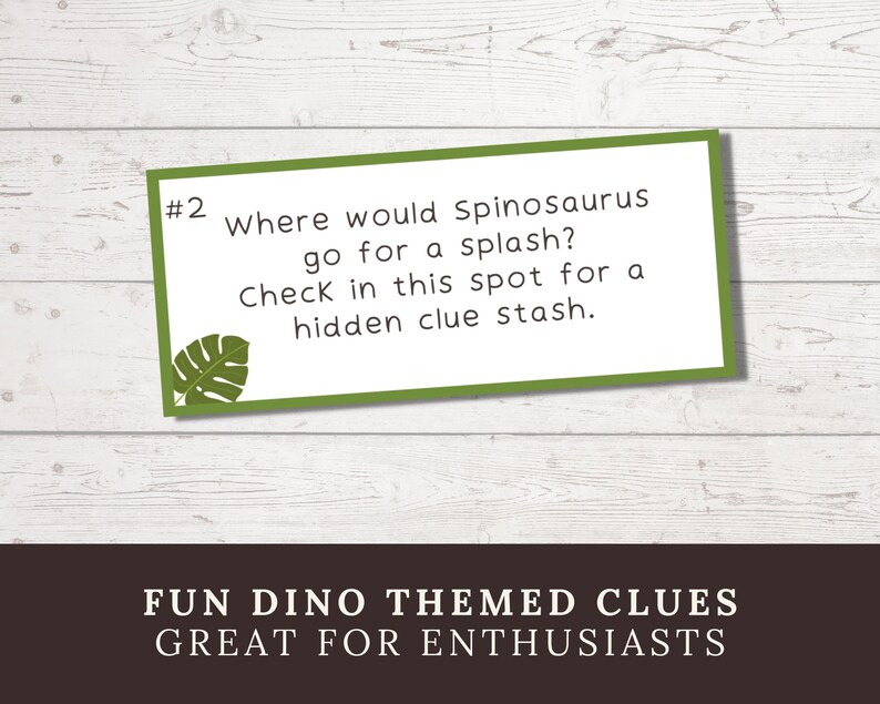 Dinosaur Birthday Party Game for Kids, Printable Indoor Dinosaur ...