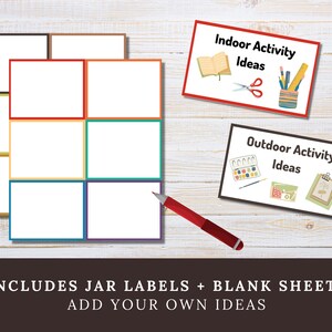 Printable Activity Card Bundle for Kids (84 Cards), Indoor and Outdoor ...