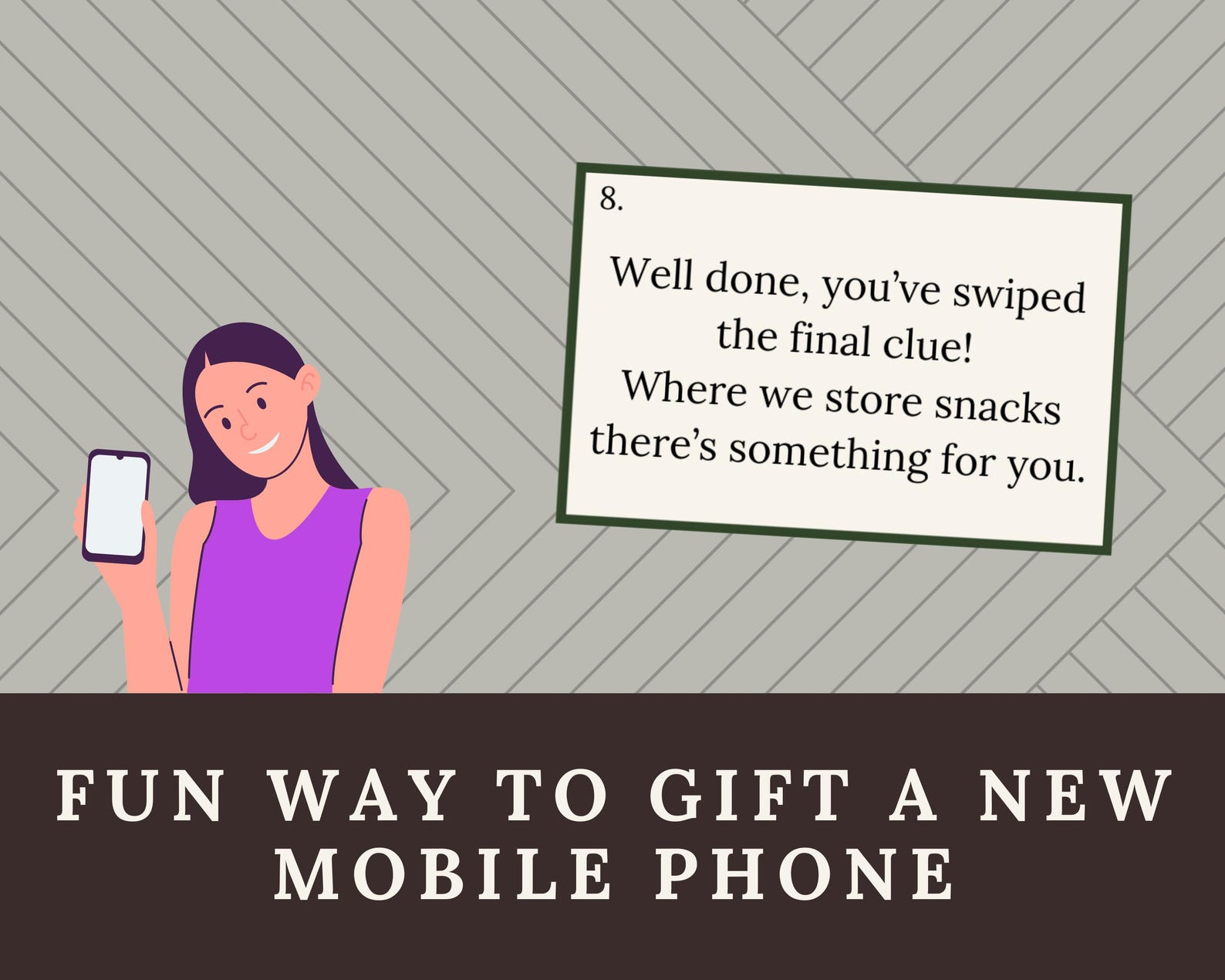 Scavenger Hunt for New Phone, Printable Treasure Hunt to Hide Mobile ...
