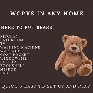 Teddy Bear Hunt Printable, Teddy Bear's Picnic Tea Party Game, First ...