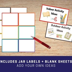 Printable Activity Card Bundle for Kids 84 Cards Indoor and - Etsy