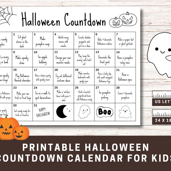 Halloween Countdown - Etsy