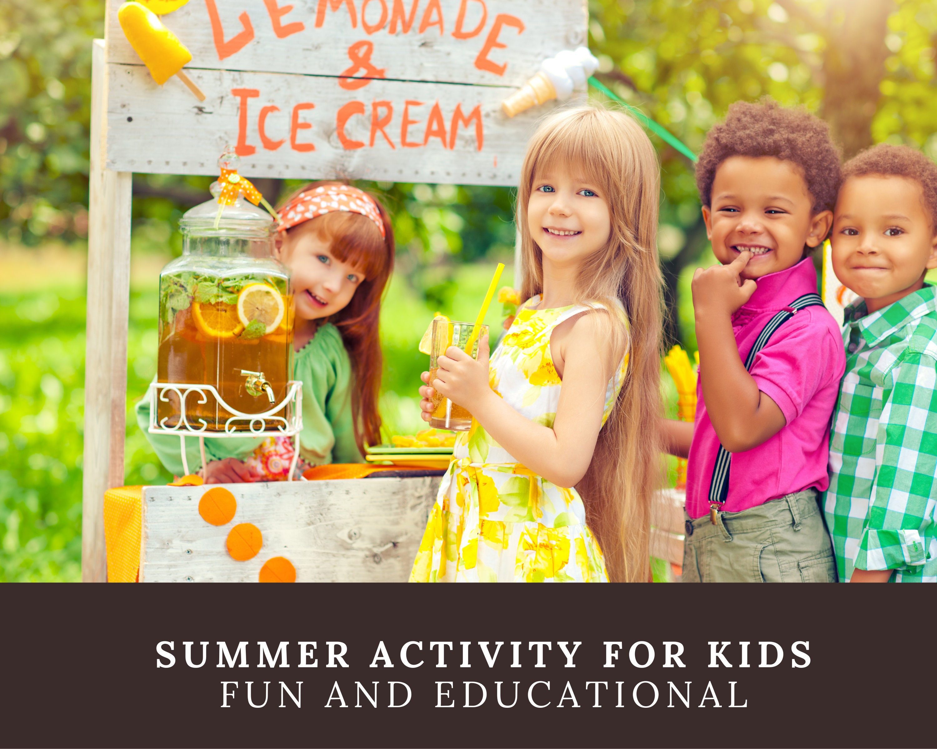 Printable Lemonade Stand Kit for Kids, Lemonade Stand Sign Menu ...