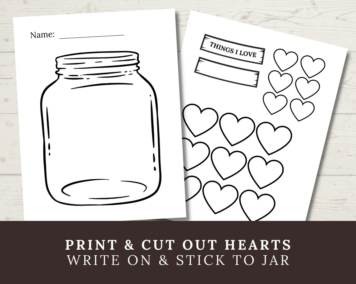Valentine's Day Craft for Kids, Printable Valentine's Day Coloring ...