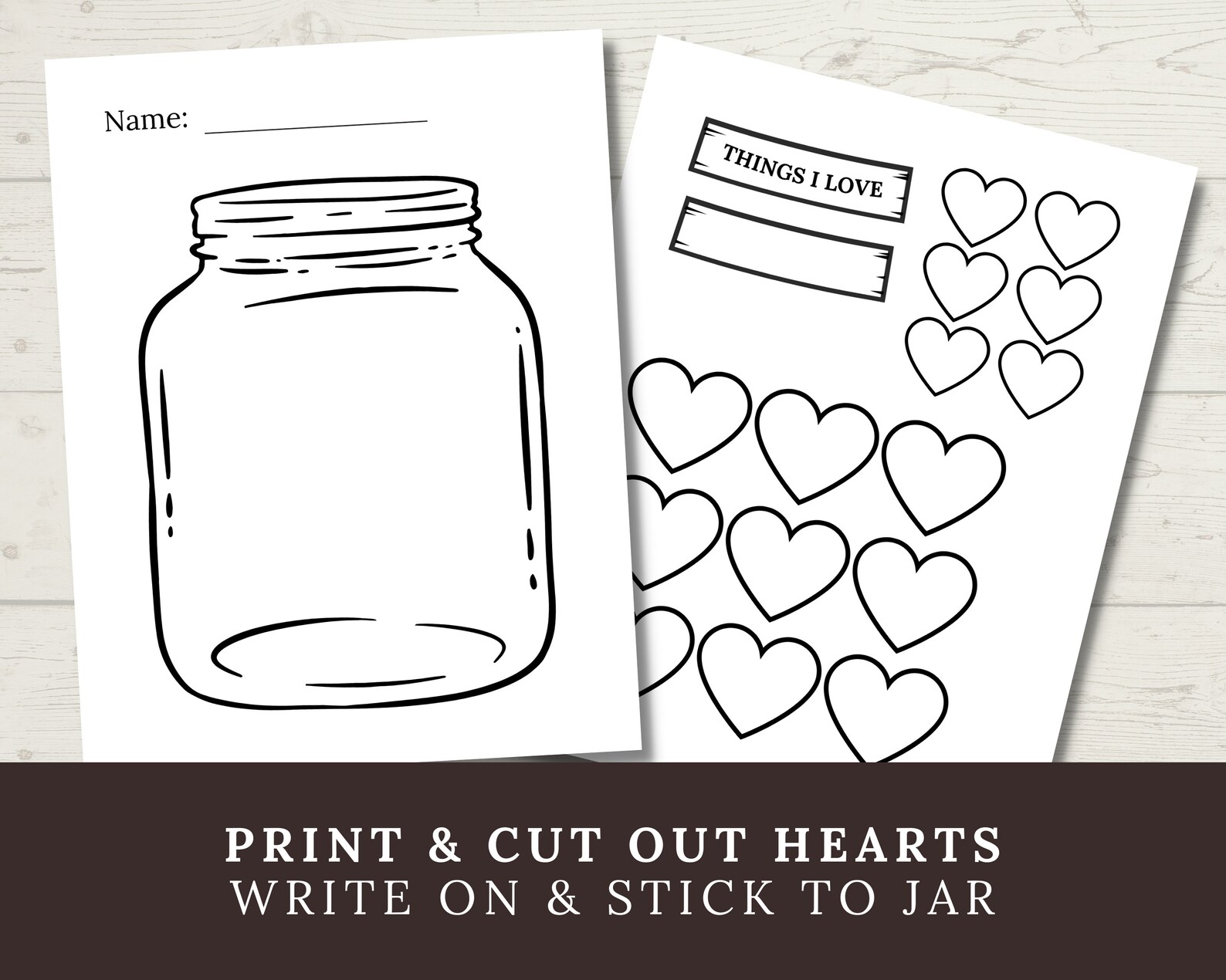Valentine's Day Craft for Kids, Printable Valentine's Day Coloring ...