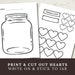 Valentine's Day Craft for Kids, Printable Valentine's Day Coloring ...