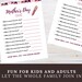 Printable Mother's Day Quiz for Kids and Adults, All About Mom Trivia ...