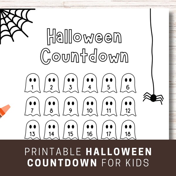 Halloween Countdown - Etsy
