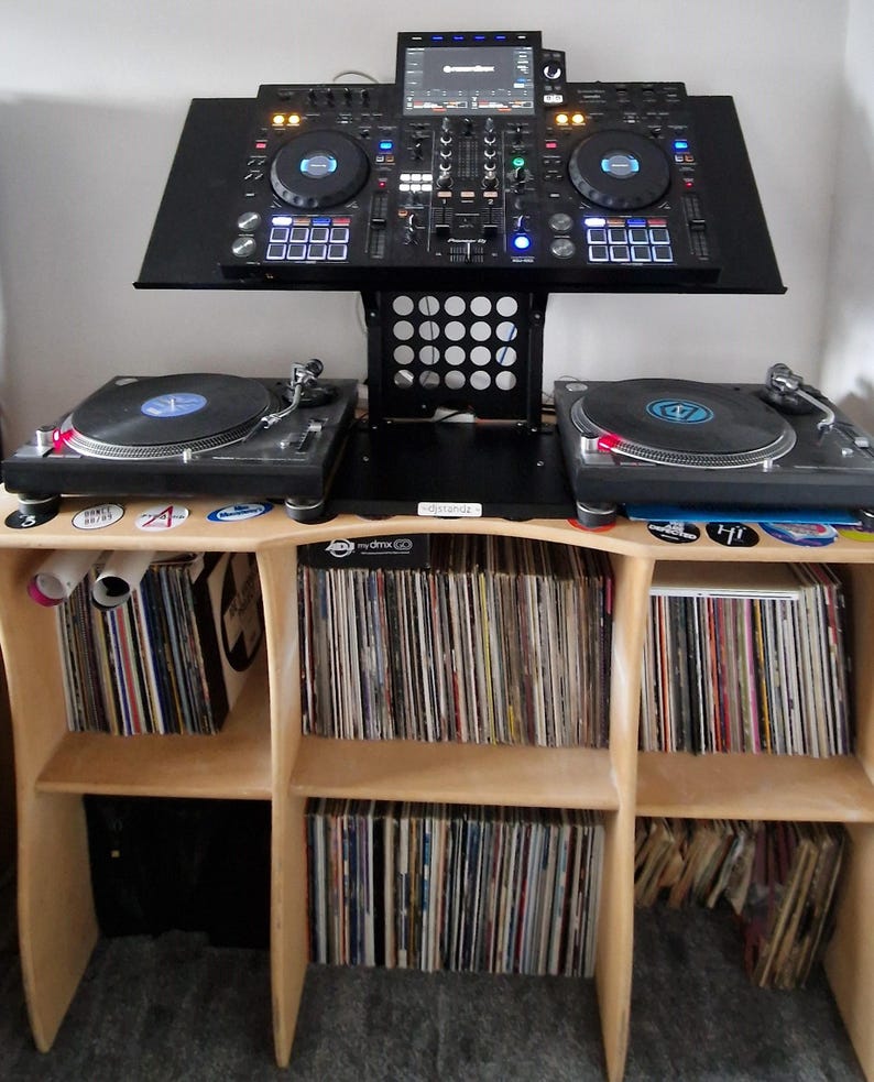 DJ Deck Stand for 3 Media Players or Media Player - Etsy