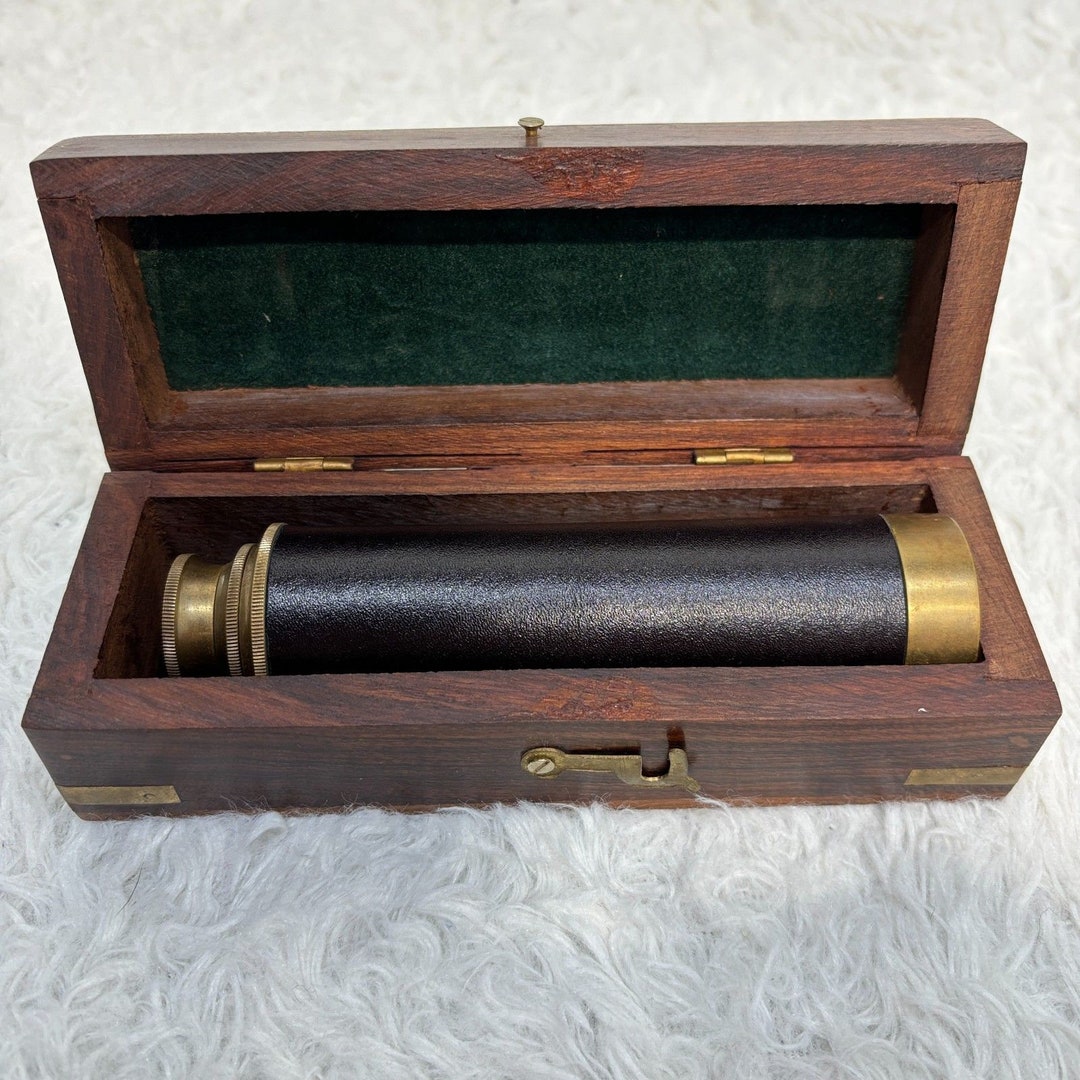 Ross London Monocular Telescope Maritime Spyglass W/ Box - Etsy