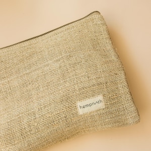 Eco-friendly Hemp Pouch Bag: Multi-purpose Travel Organizer - Etsy