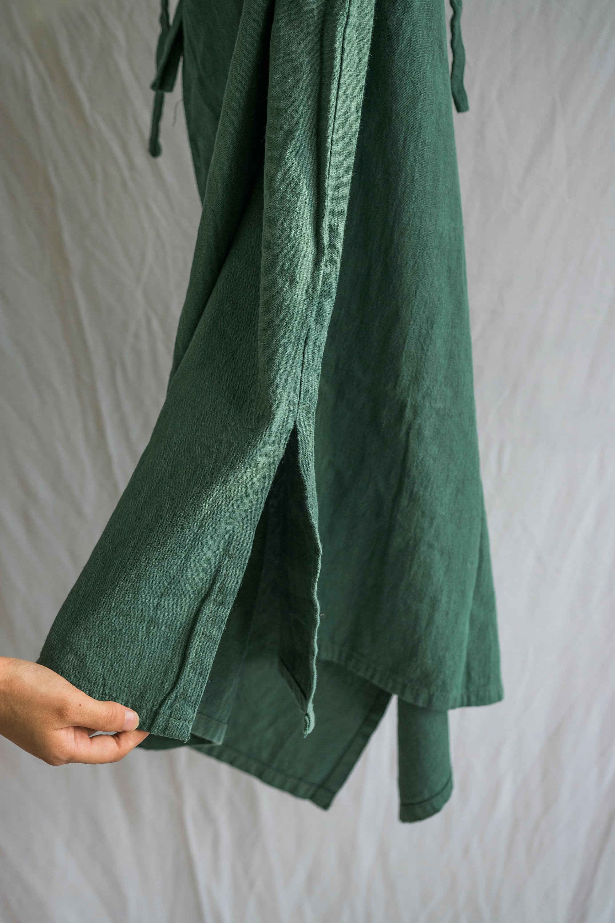 Natural Hemp Tie Strap Summer Dress | Eco-friendly and Naturally Dyed ...