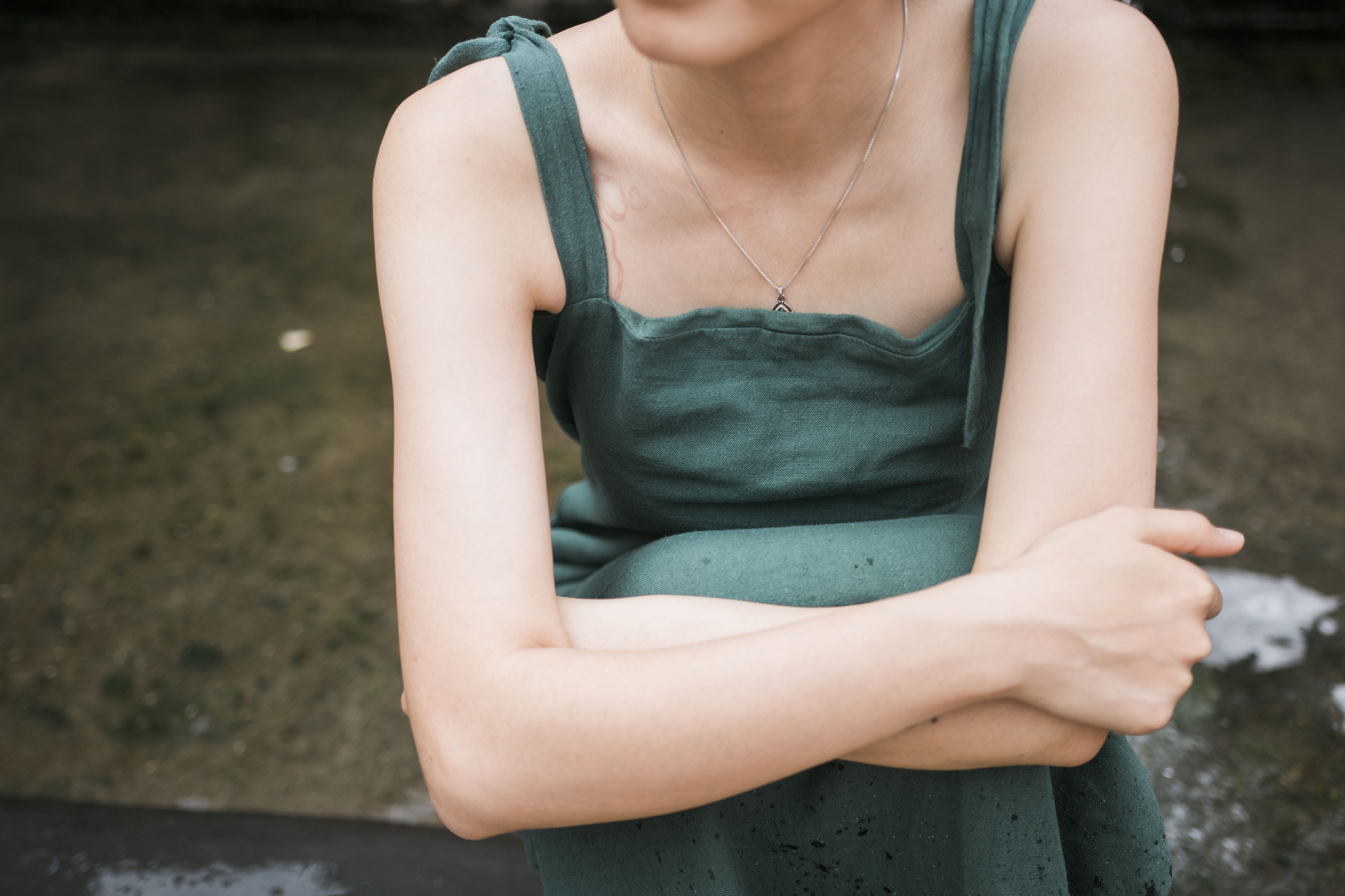 Natural Hemp Tie Strap Summer Dress | Eco-friendly and Naturally Dyed ...