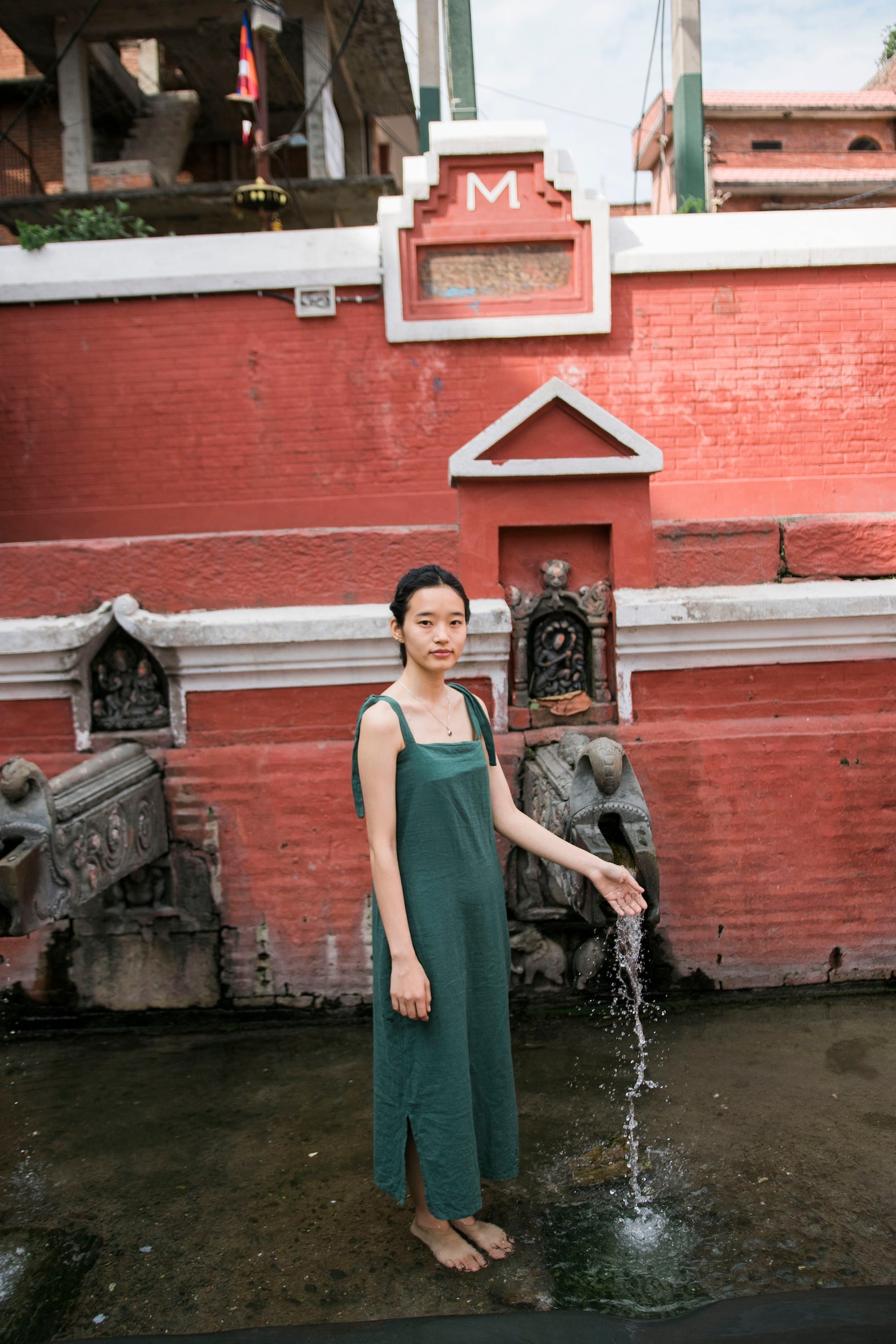Natural Hemp Tie Strap Summer Dress | Eco-friendly and Naturally Dyed ...