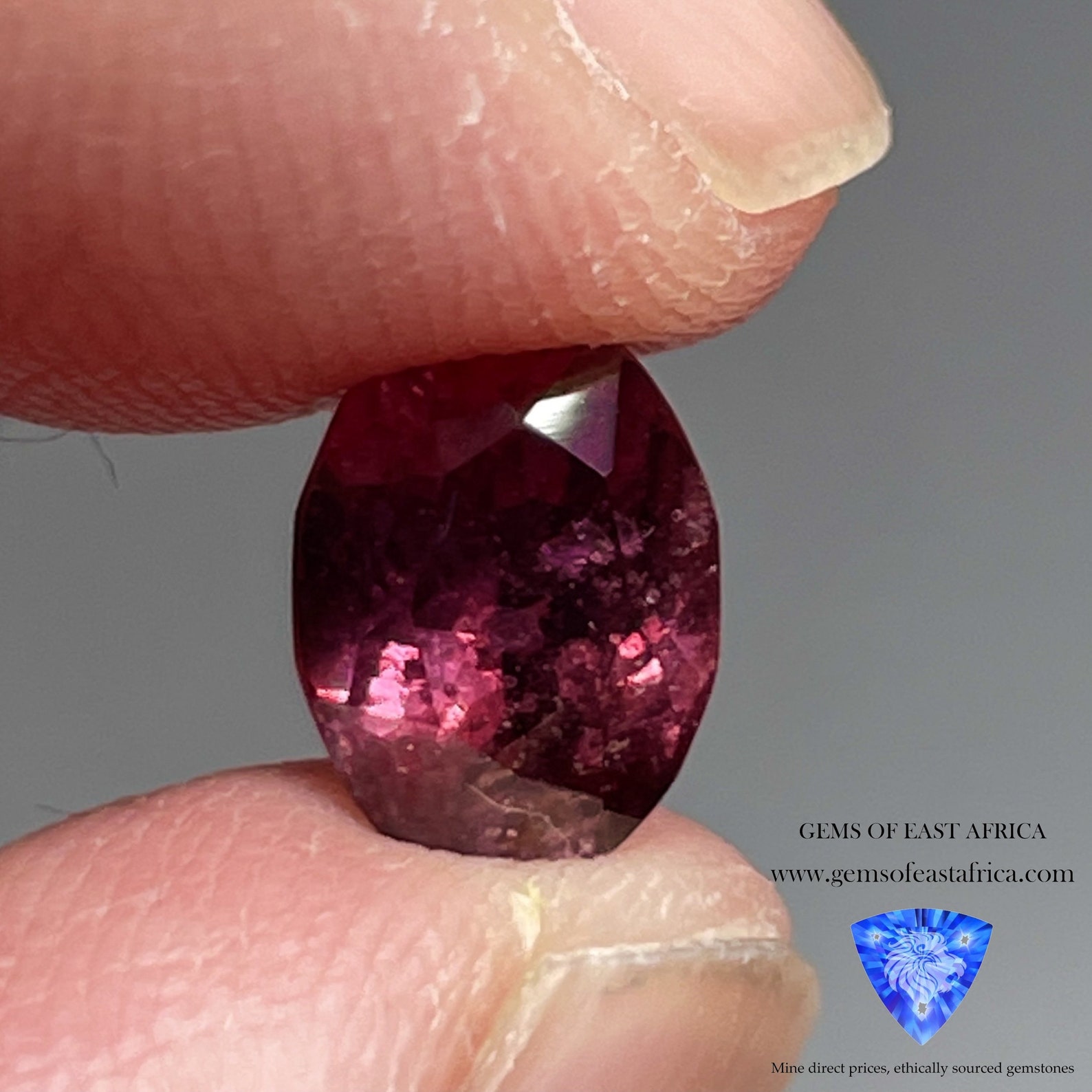 2.23ct Winza Sapphire Tanzania Untreated Unheated stone | Etsy