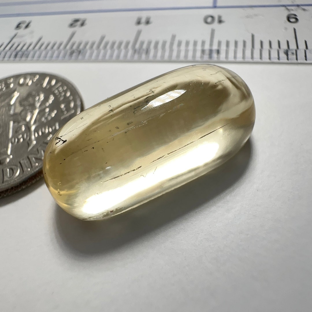 11.25ct Golden Scapolite Cabochon, Tanzania, Untreated Unheated - Etsy