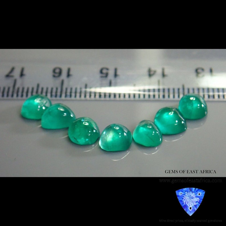 6.67ct Emerald Lot Tanzania near Zambia Border Almost - Etsy