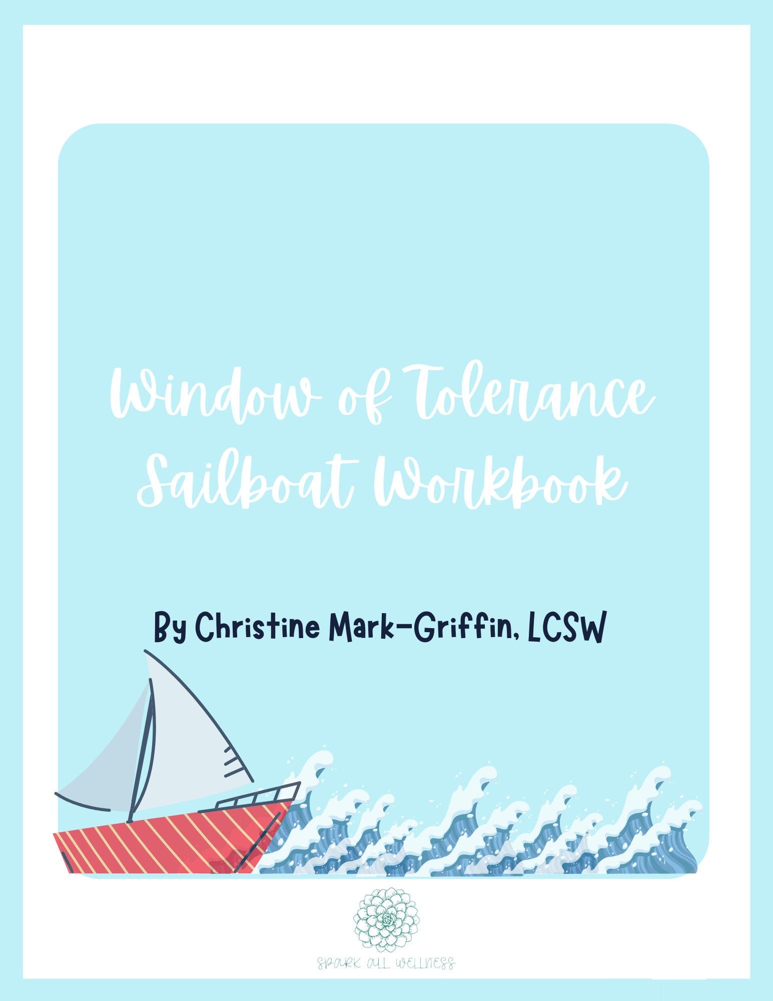 Window of Tolerance Sailboat Workbook - Etsy