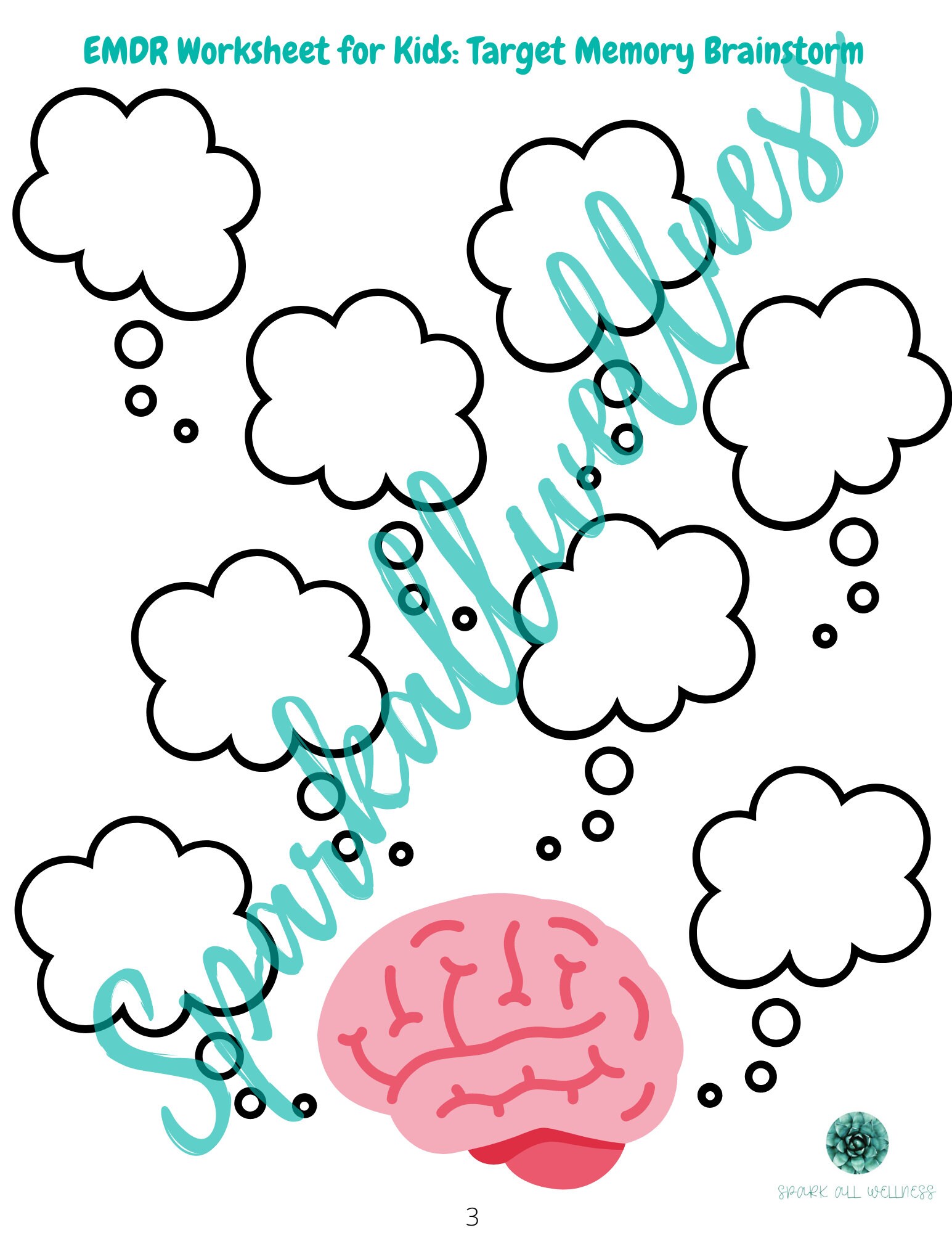 EMDR Mini Workbook for Kids_original - Etsy