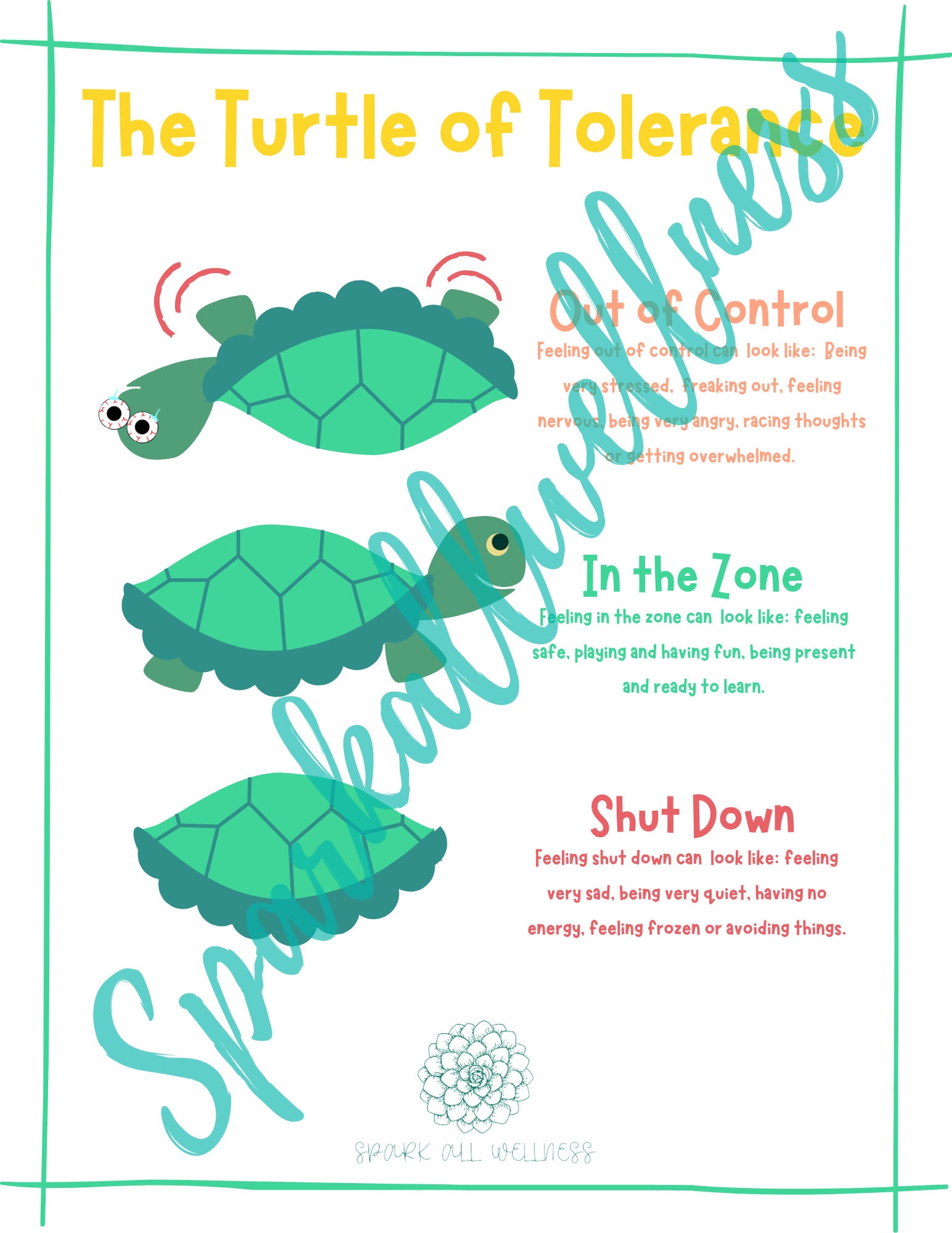 Tolly the Turtle of Tolerance - Etsy