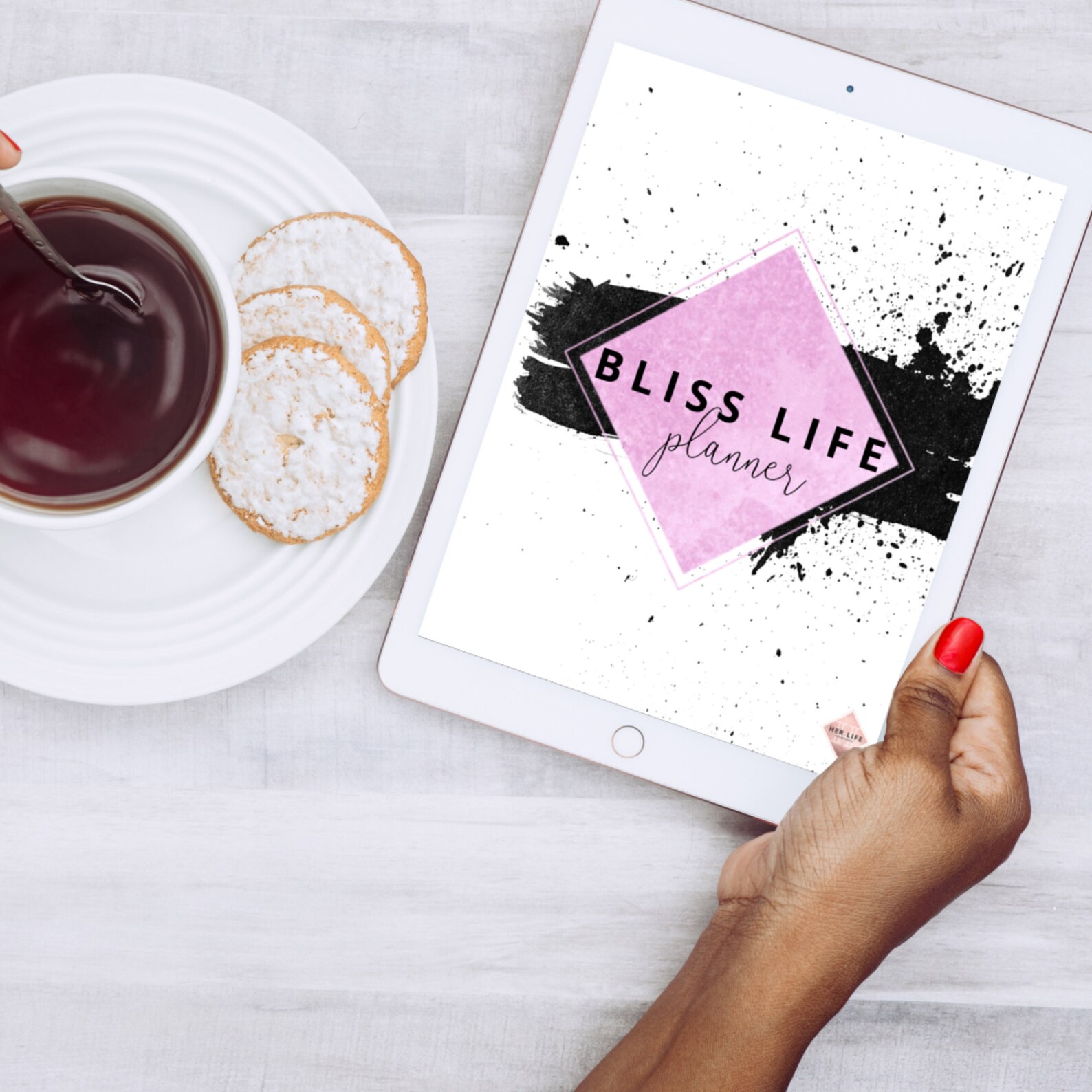 Pink Goodnotes Noteshelf Clickable Undated Digital Planner - Etsy