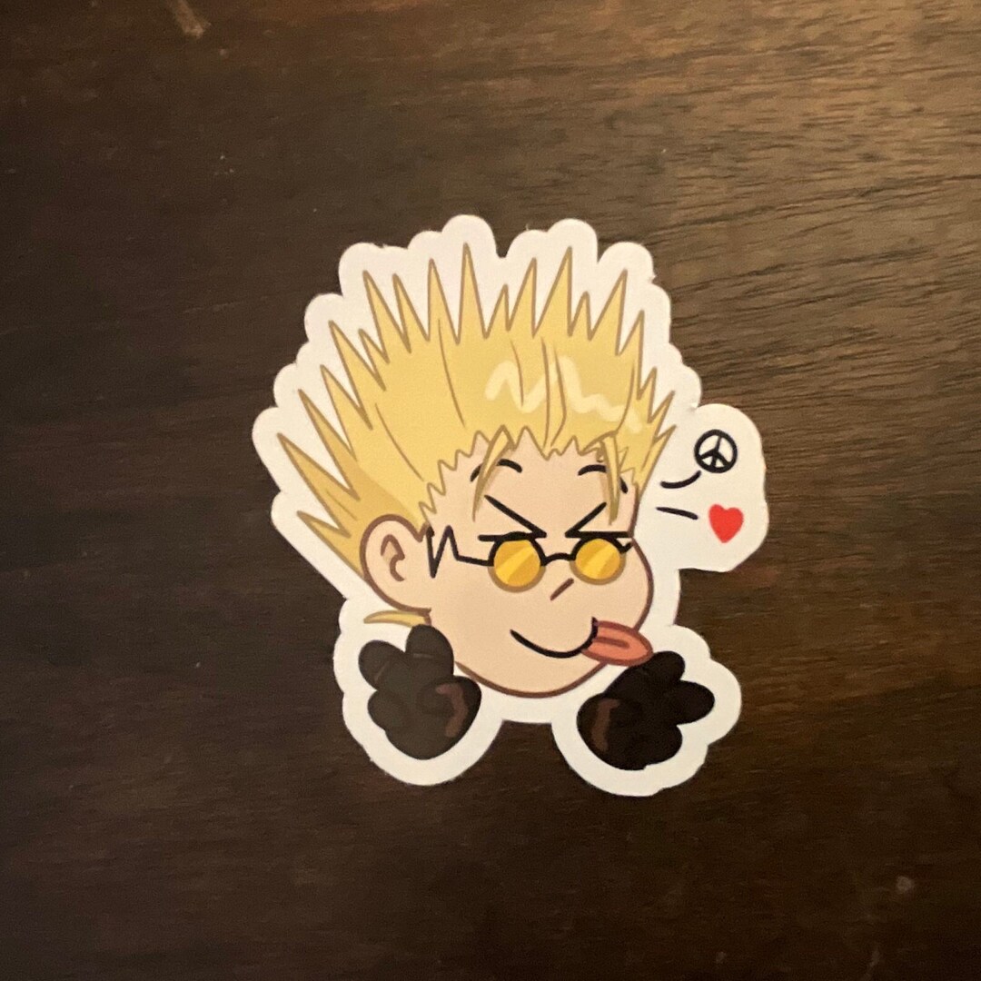 Vash the Stampede Sticker - Etsy
