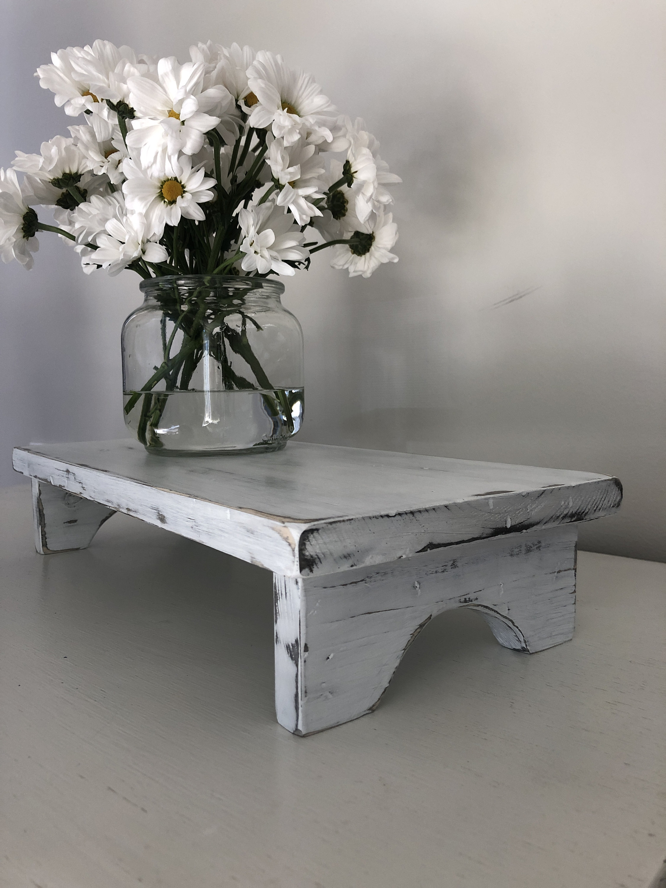 Rustic Wood Riser Farmhouse Style Riser Distressed Wood - Etsy