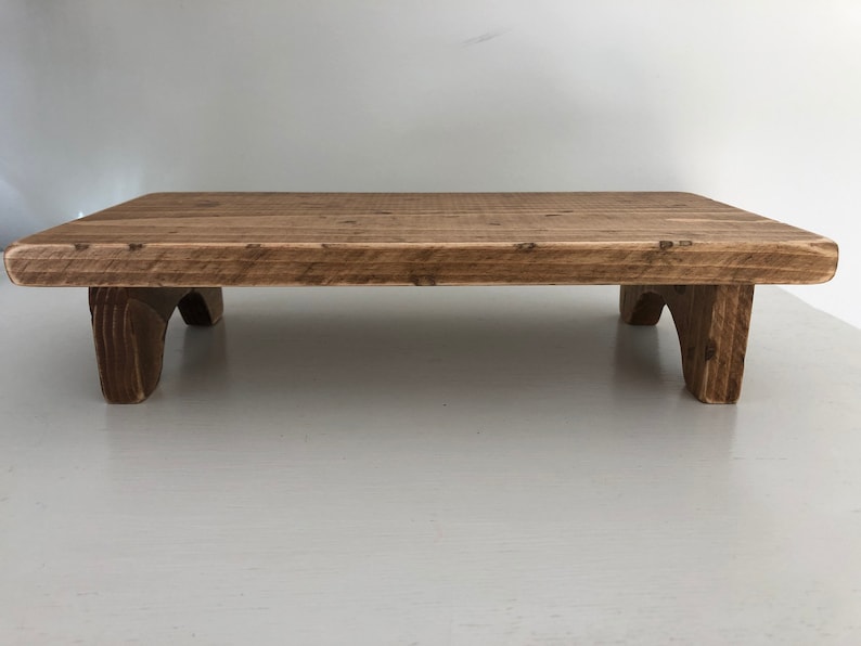 Rustic Wood Riser Farmhouse Style Riser Tabletop Riser - Etsy