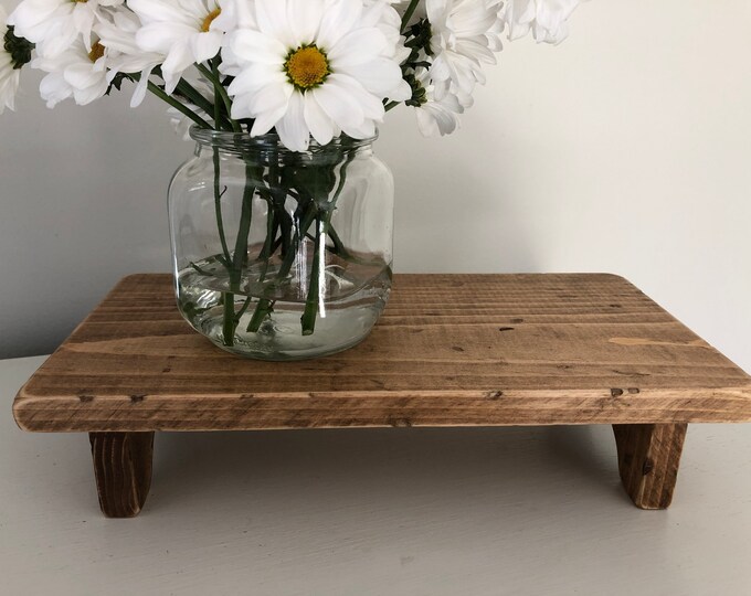 Rustic Wood Riser Farmhouse Style Riser Tabletop Riser - Etsy