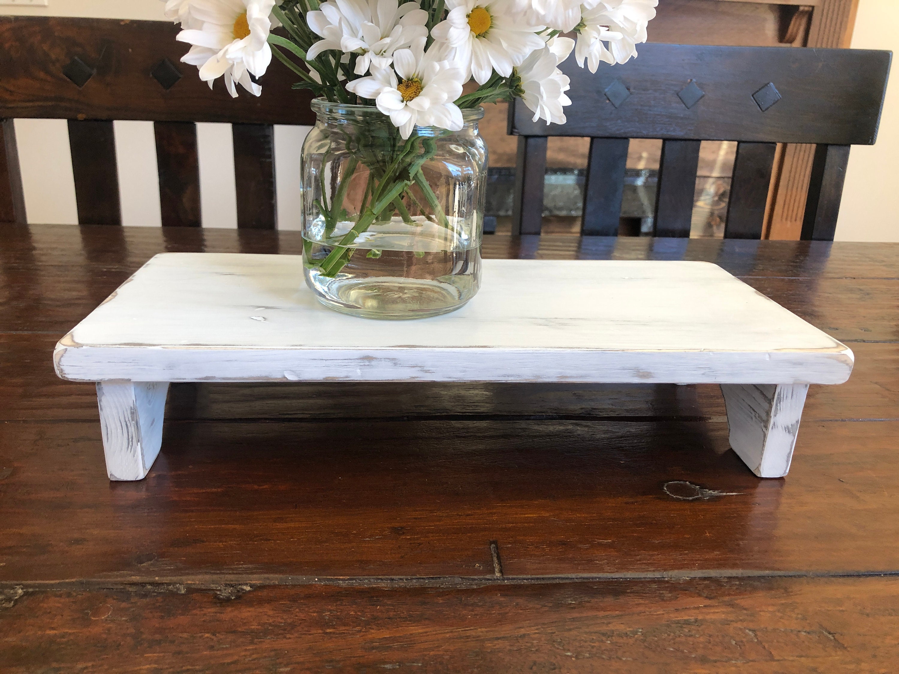Rustic Wood Riser Farmhouse Style Riser Distressed Wood - Etsy