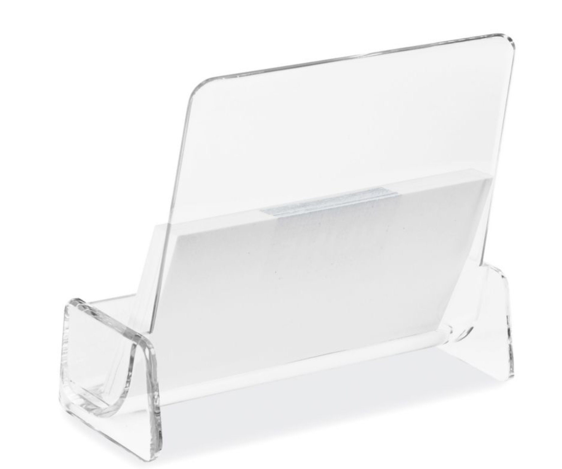 Acrylic Scripture Card Stand: Clear Desk Display (4x2x3) - Etsy