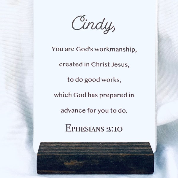 Christian Name Cards - Etsy