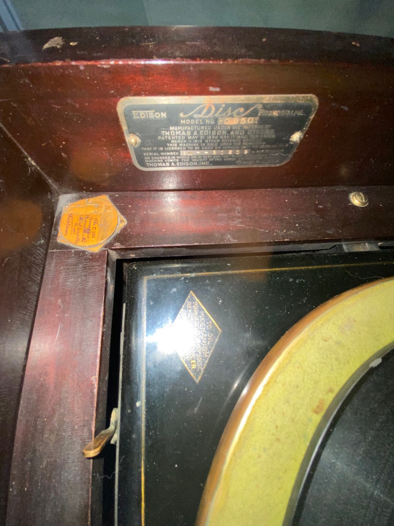 Edison Phonograph C25 - Etsy
