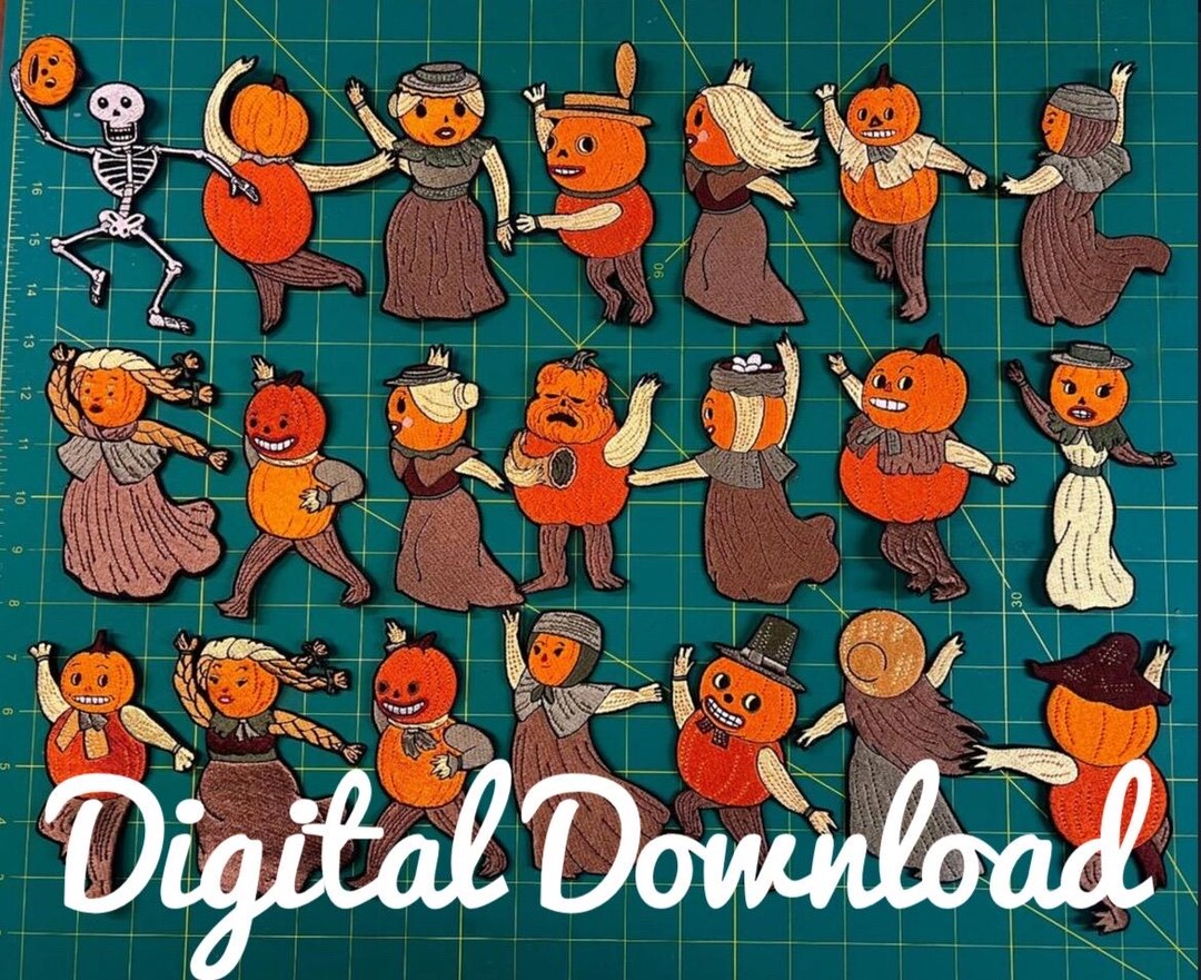 21 Machine Embroidery Designs - OTGW Inspired - Pottsfield Townfolk - Etsy