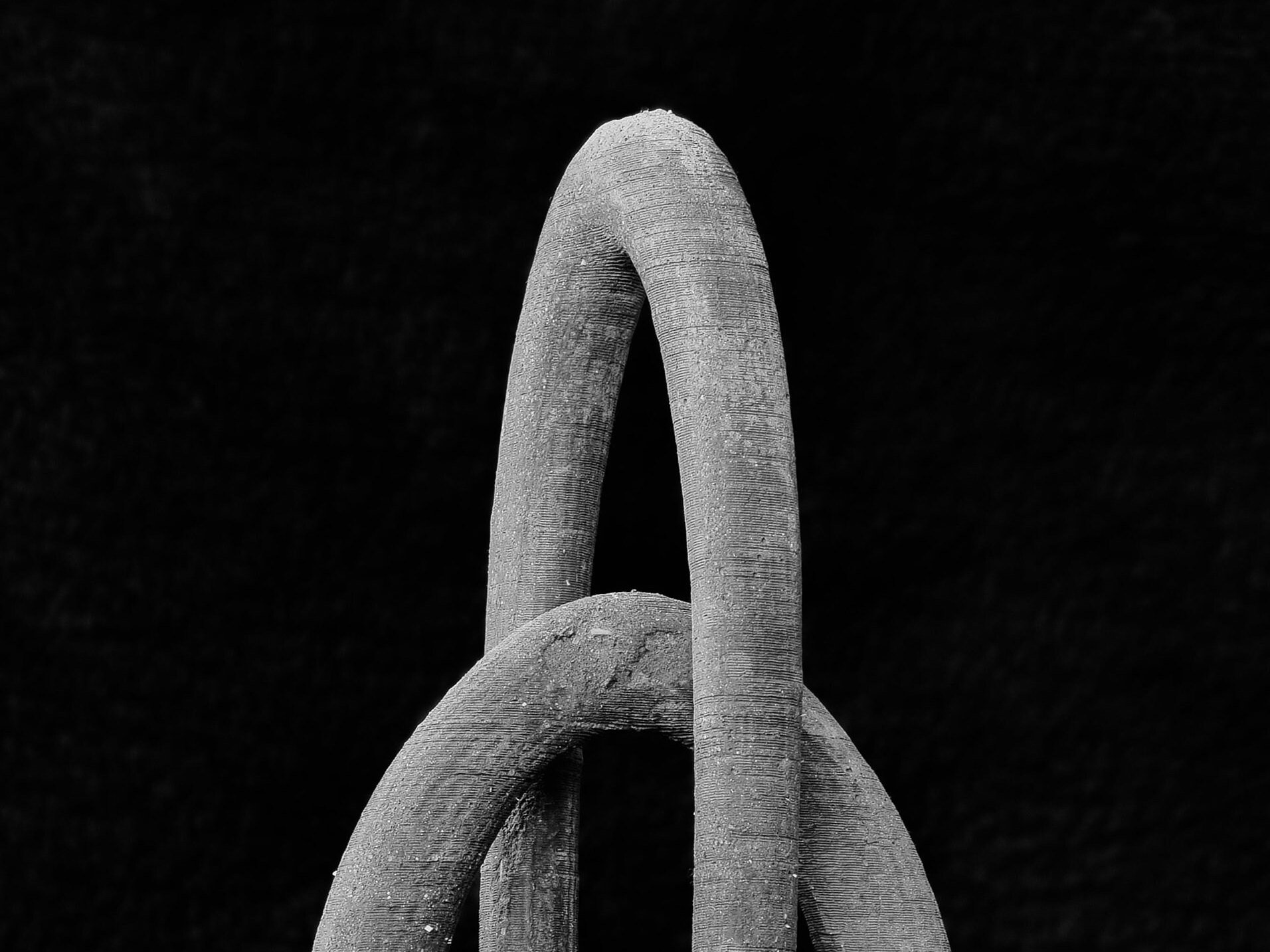 Infinity Sculpture, Concrete Decor, Infinity Sculpture, Contemporary ...