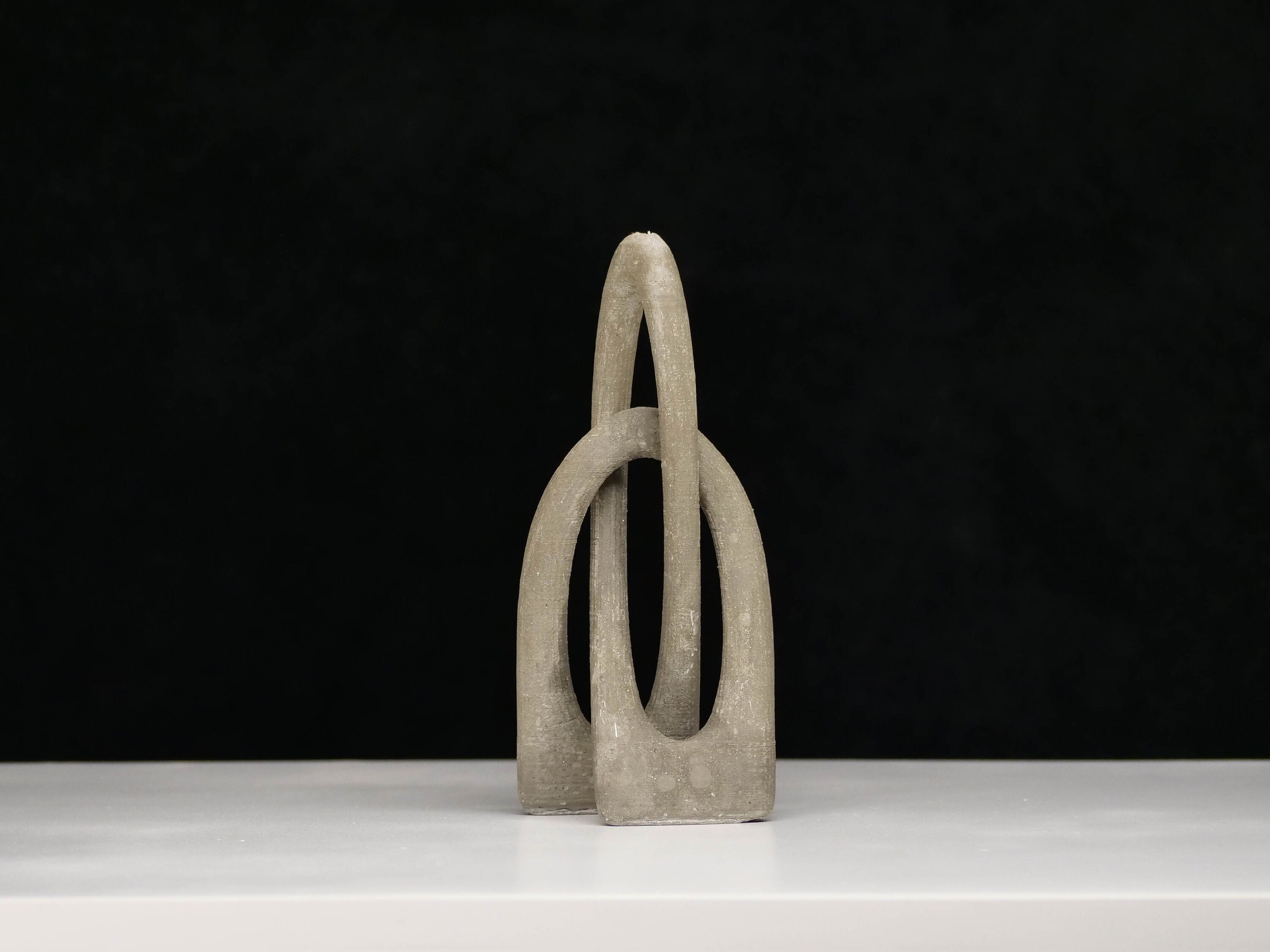 Infinity Sculpture, Concrete Decor, Infinity Sculpture, Contemporary ...
