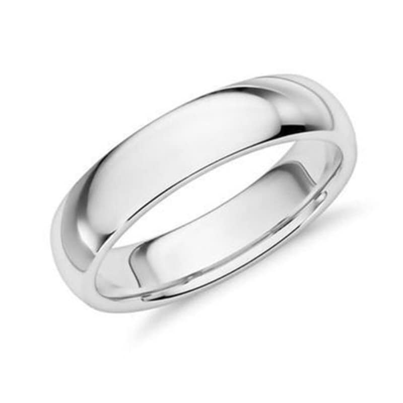 Shiny Silver Ring - Etsy