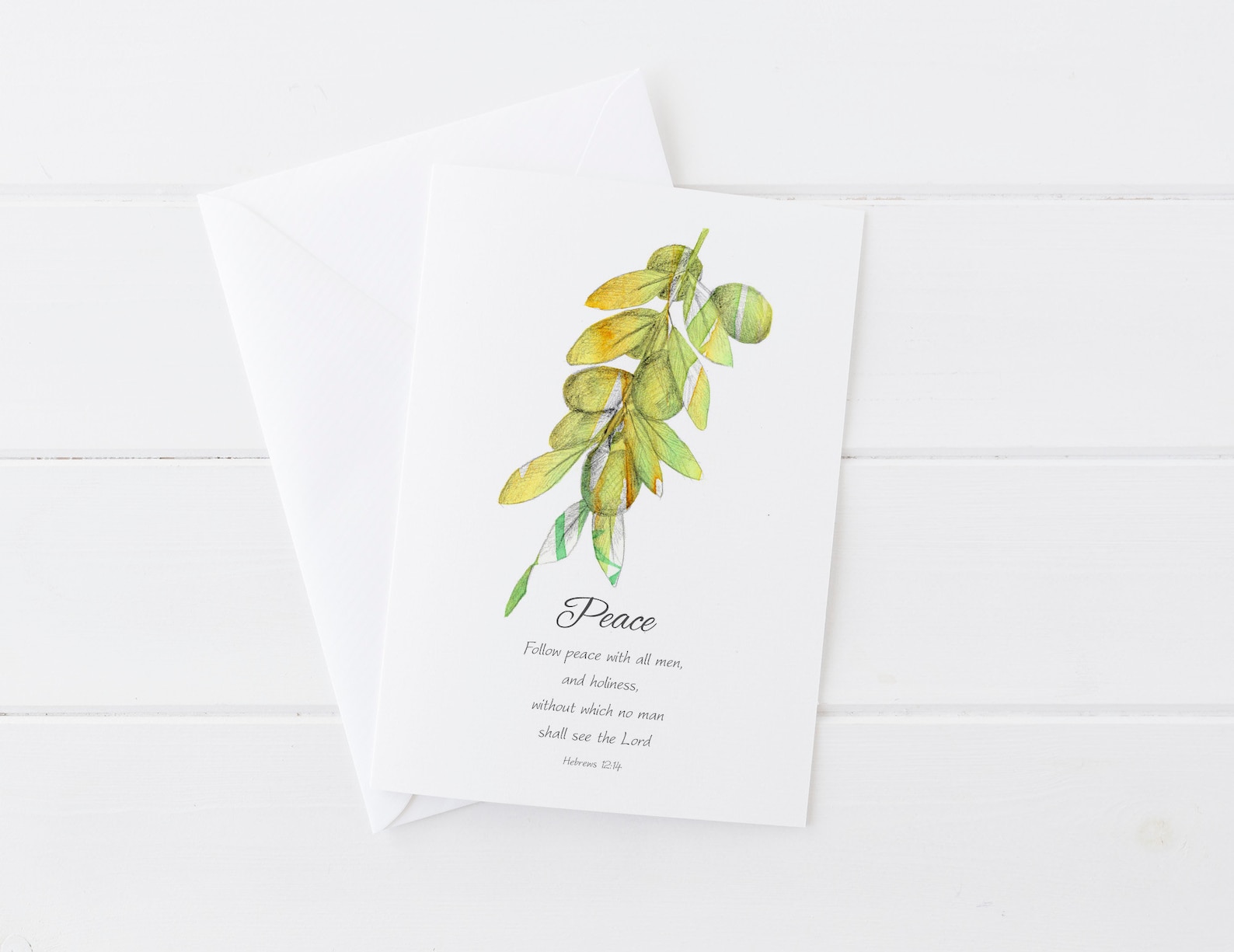 Olive Branch Peace Galatians Fruit of the Spirit Hebrews Scripture - Etsy
