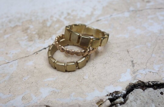 3 Stacking Rings Stackable Rings Stacking Gold Rings Stack - Etsy